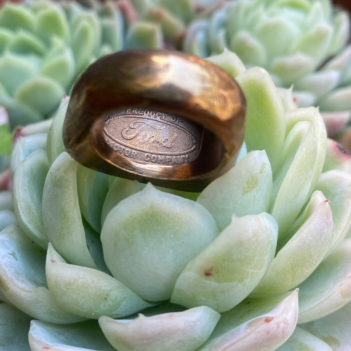 ‘67 Mustang Signet Ring – Michal Designs